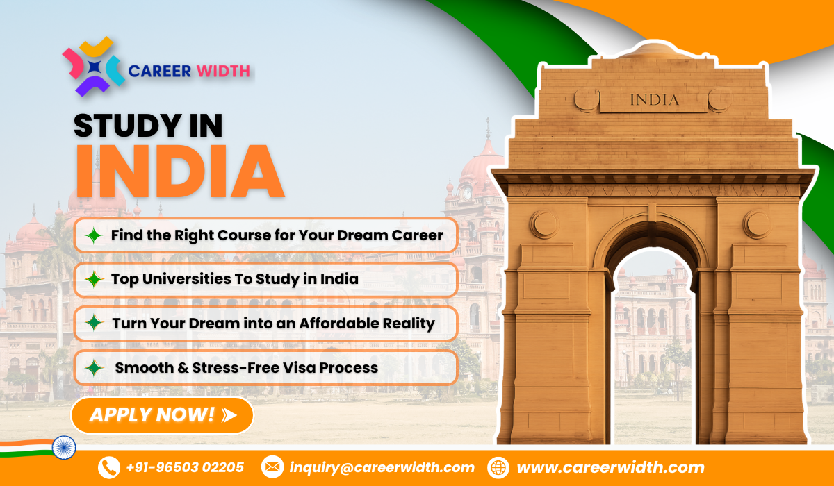 Study in India For Indian Students | Career Width