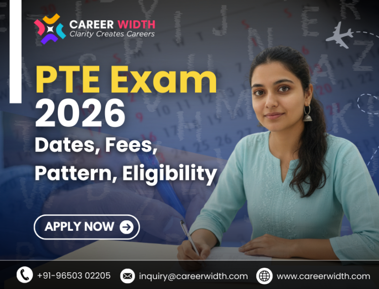 PTE Exam 2026: Dates, Fees, Pattern, Eligibility