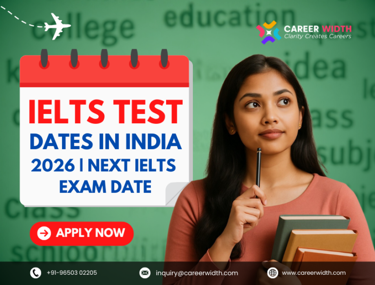 IELTS Test Dates in India 2026 | Next IELTS Exam Date